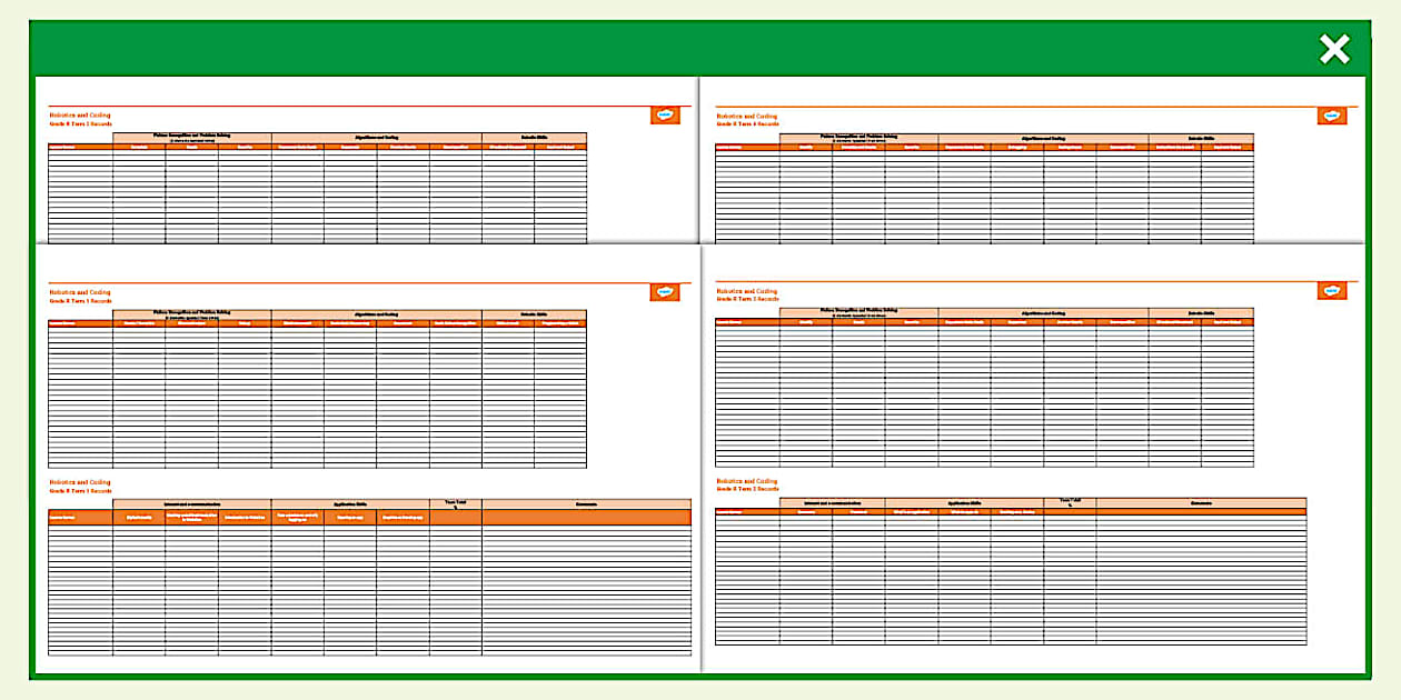 Grade R Assessment Strategy and Teacher Records - Twinkl