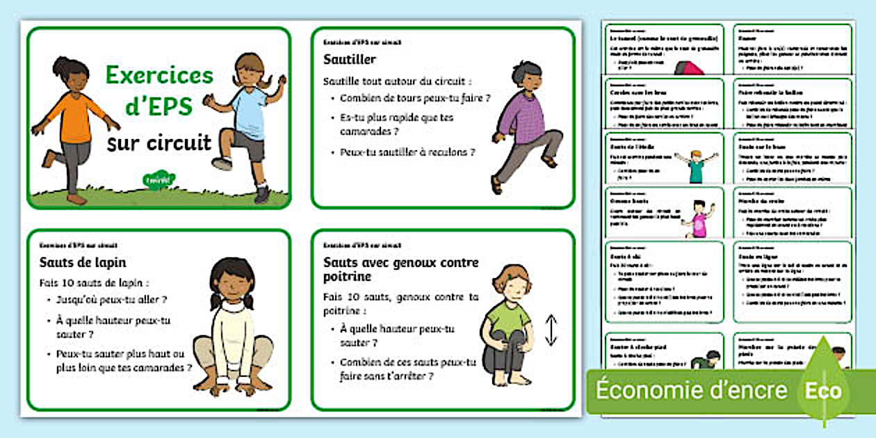 Circuit training EPS | Ressources pédagogiques - Twinkl