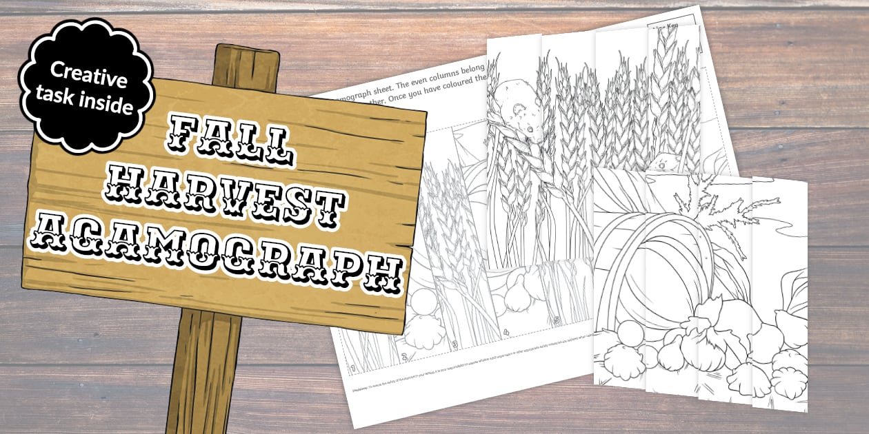 Fall Harvest Agamograph