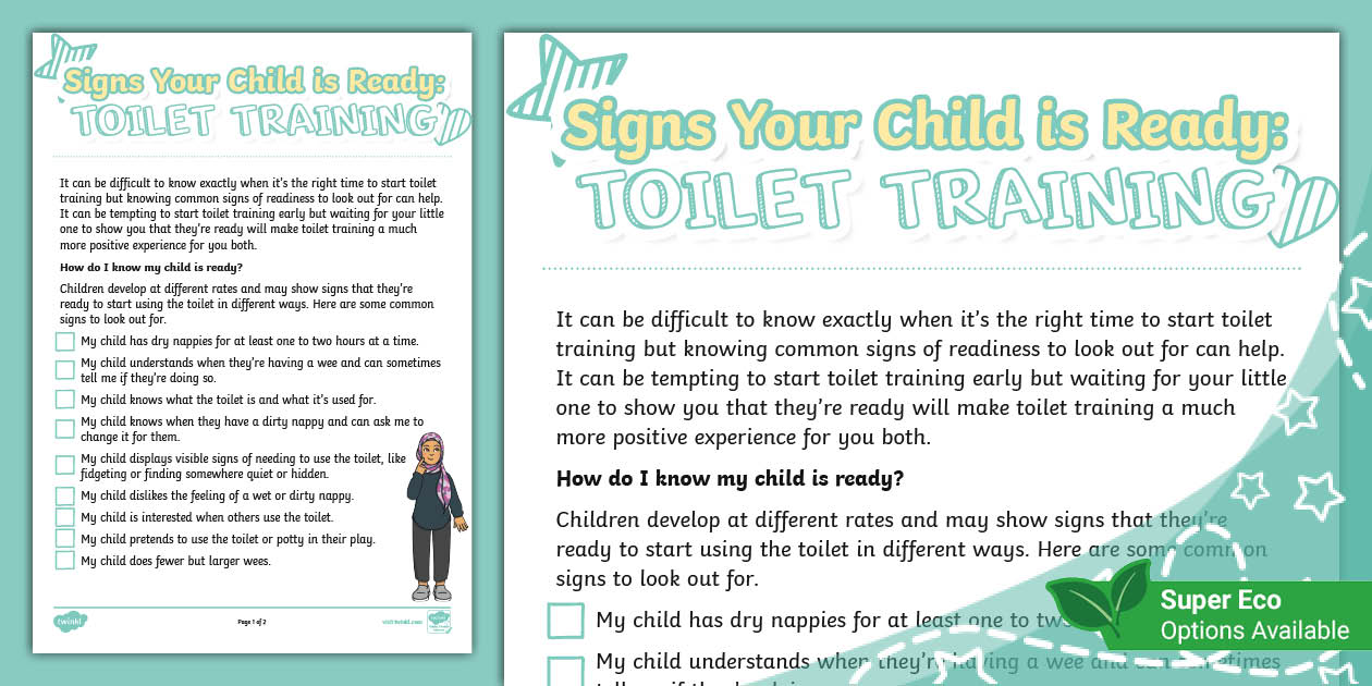 Signs Your Child is Ready To Use The Toilet