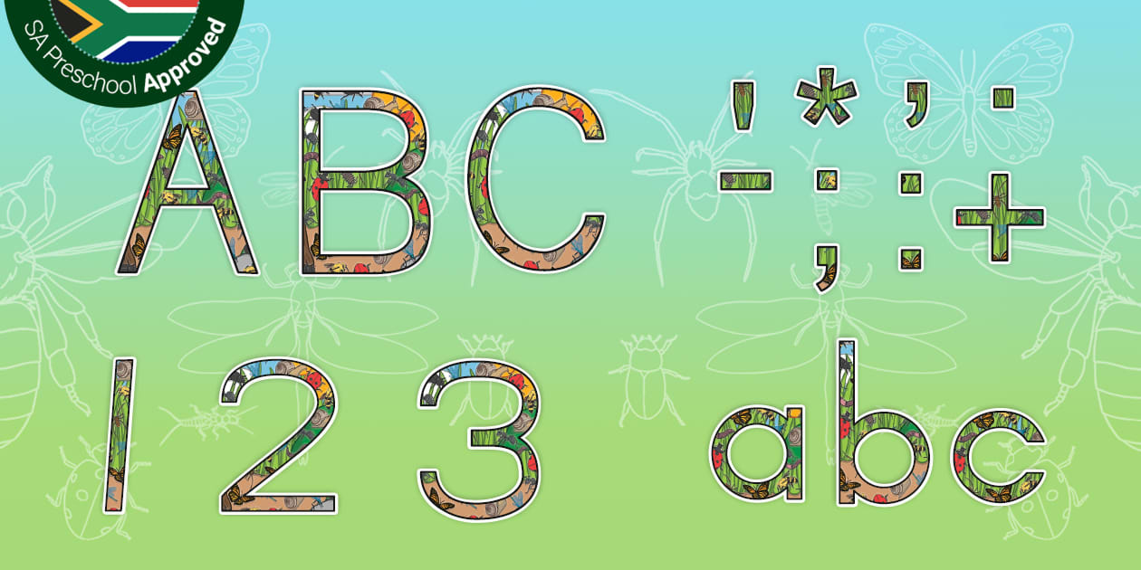 Insect-Themed Display Lettering (Teacher-Made) - Twinkl