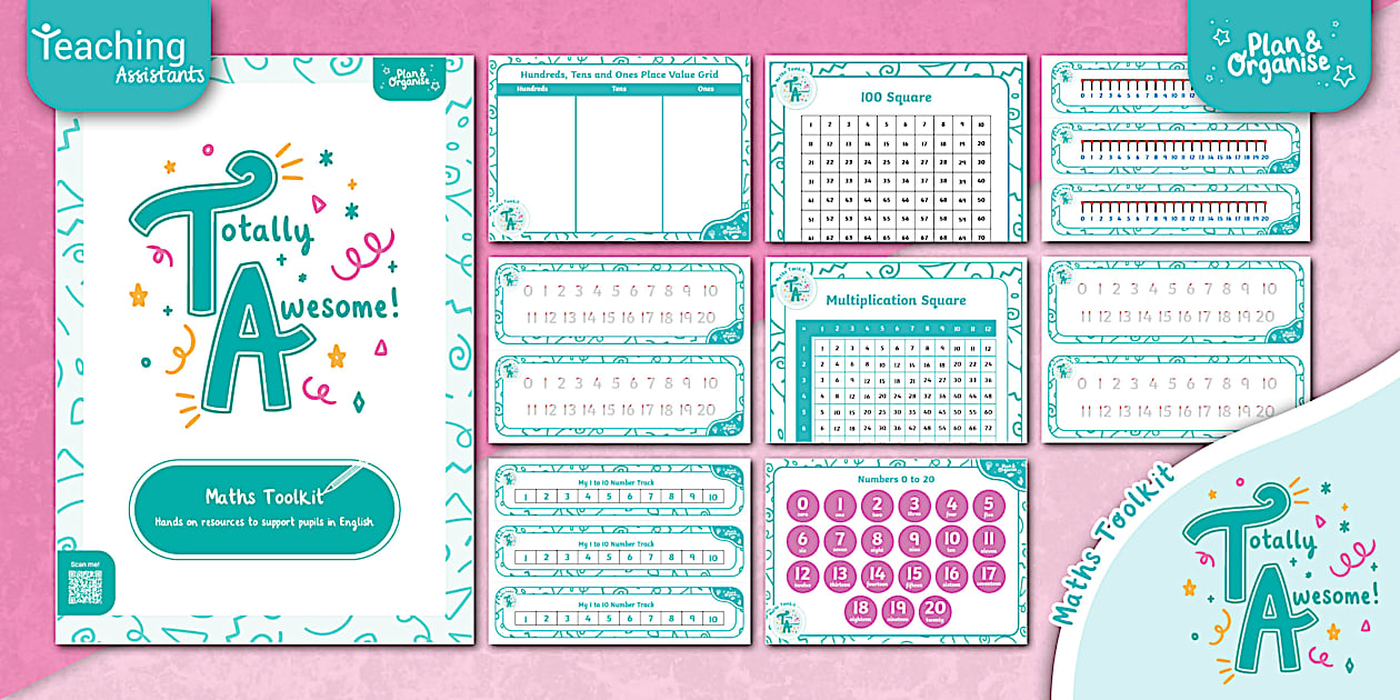 Teaching Assistant Maths Toolkit (teacher made) - Twinkl