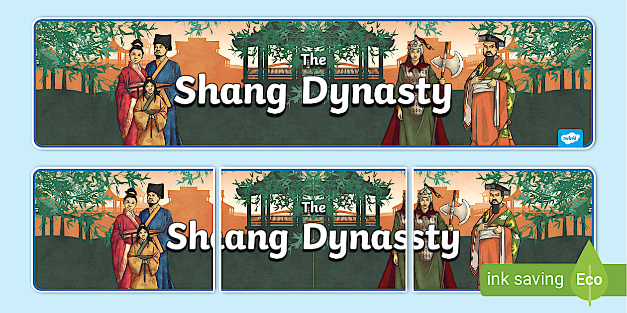 The Shang Dynasty Display Banner - Twinkl