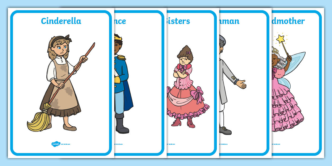 Cinderella Poster Display Pack | Fairy Tale Resources
