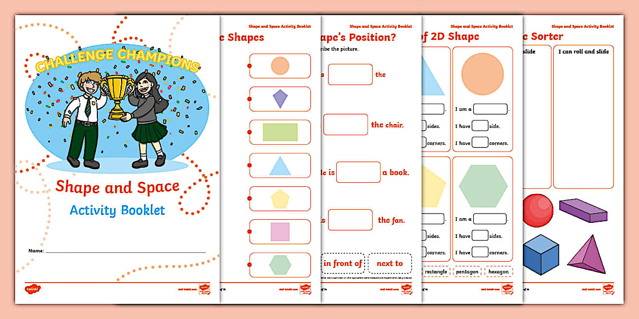 Challenge Champions Shape and Space Extension Booklet FS