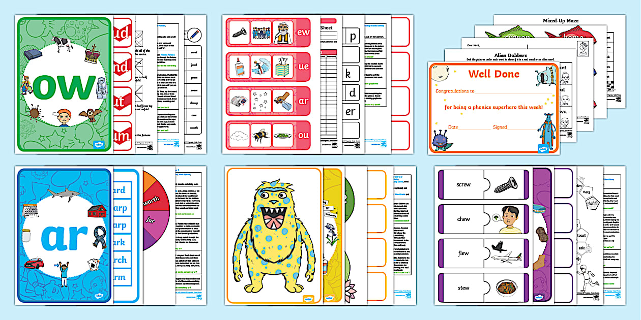 Phonics Screening Survival: Year 2 Rapid Recap Intervention Pack 4