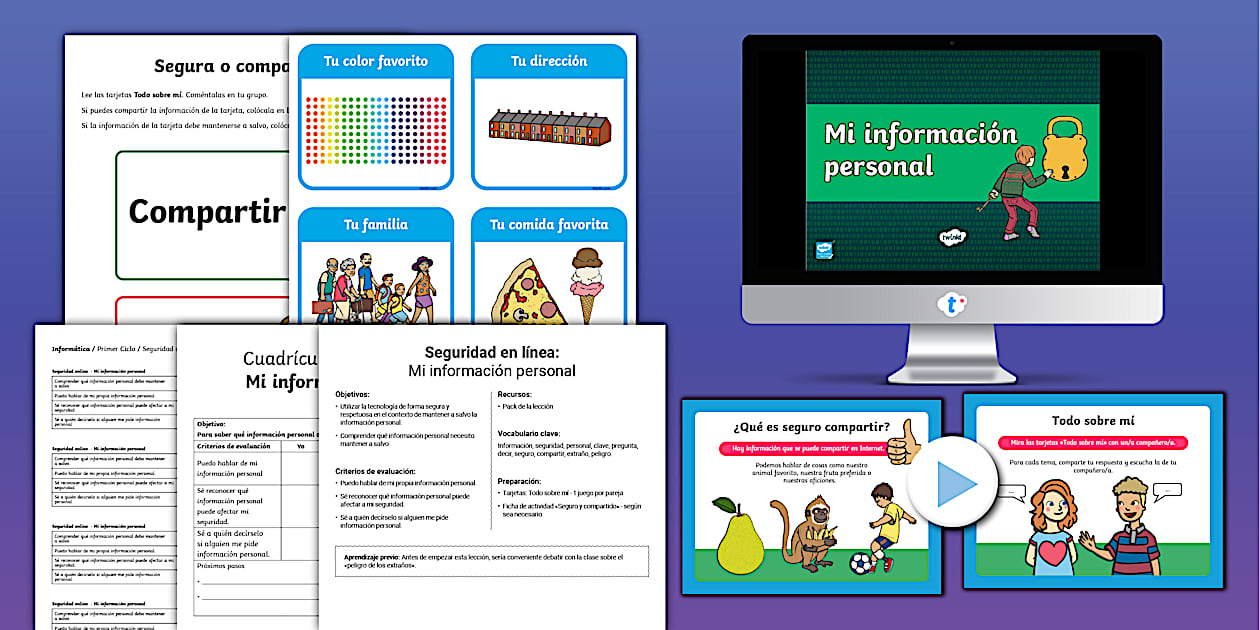Pack de seguridad online: Unidad 4 - Mi información personal