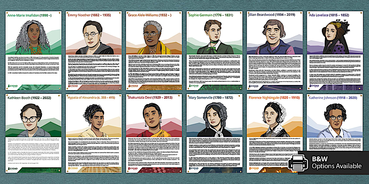 👉 12 Famous Women Mathematicians | Events | Beyond