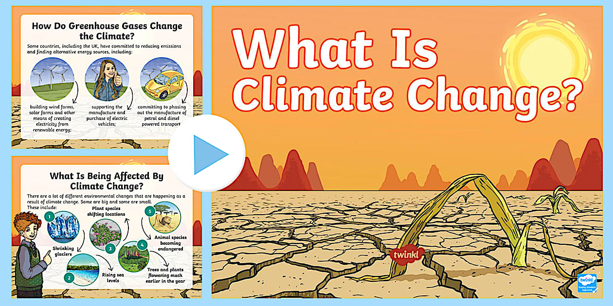 What Is Climate Change? PowerPoint - Year 5/6 (teacher made)