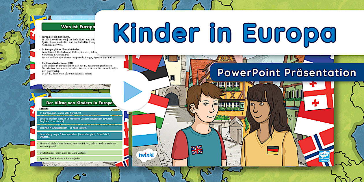 PowerPoint: Kinder in Europa