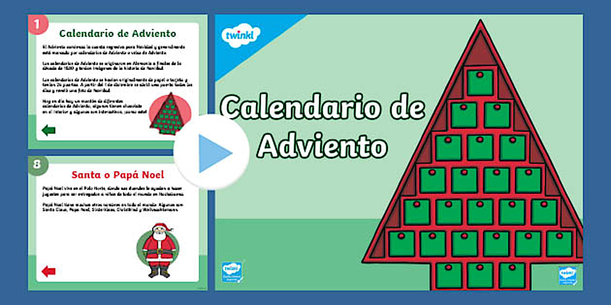 PowerPoint: Calendario de Adviento