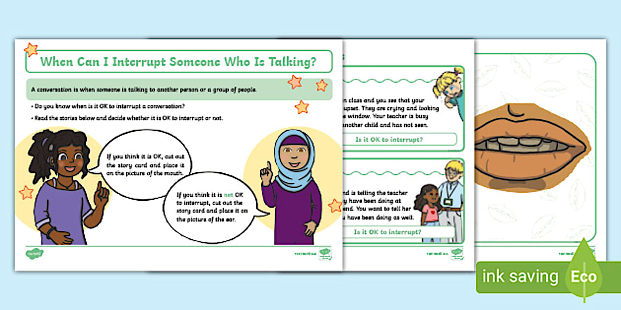 When Can I Interrupt Someone Who Is Talking? - Social Skills