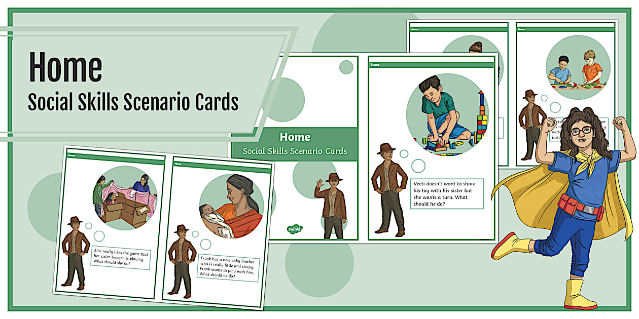 Teaching Social Skills at Home | Social Skills Scenario