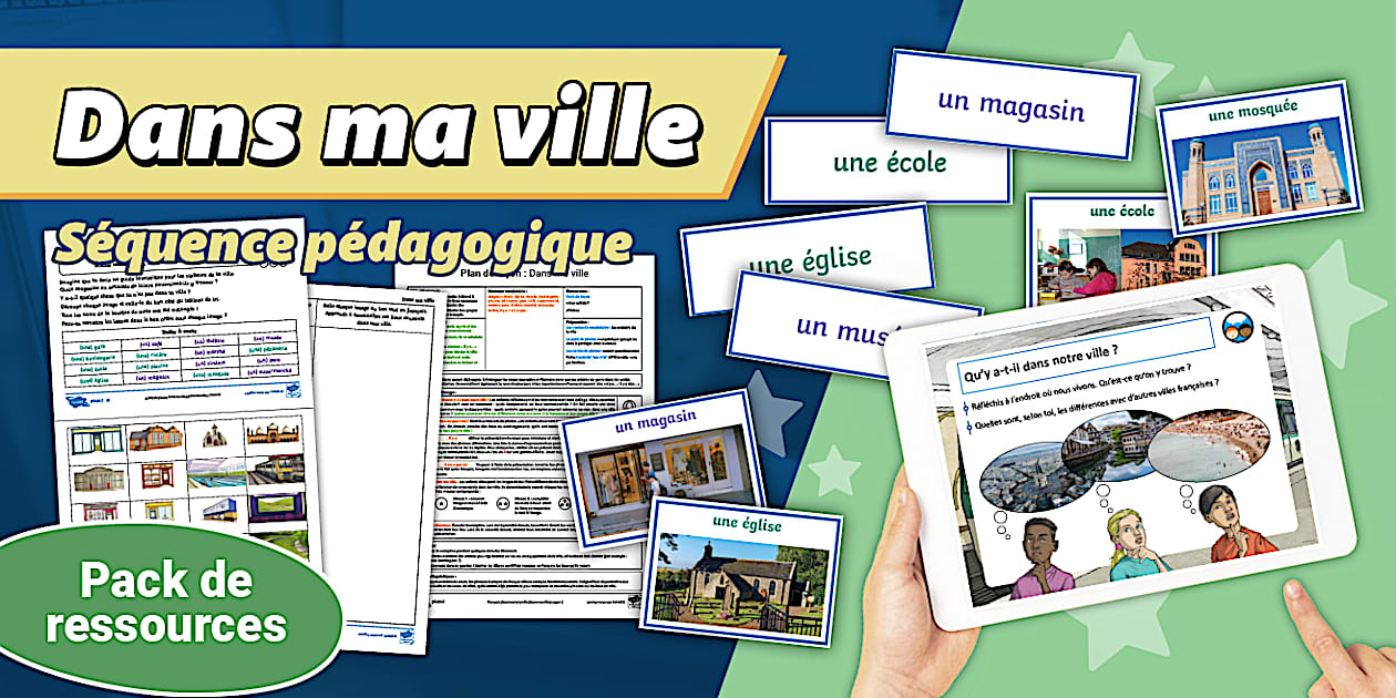 Dans ma ville - séquence pédagogique
