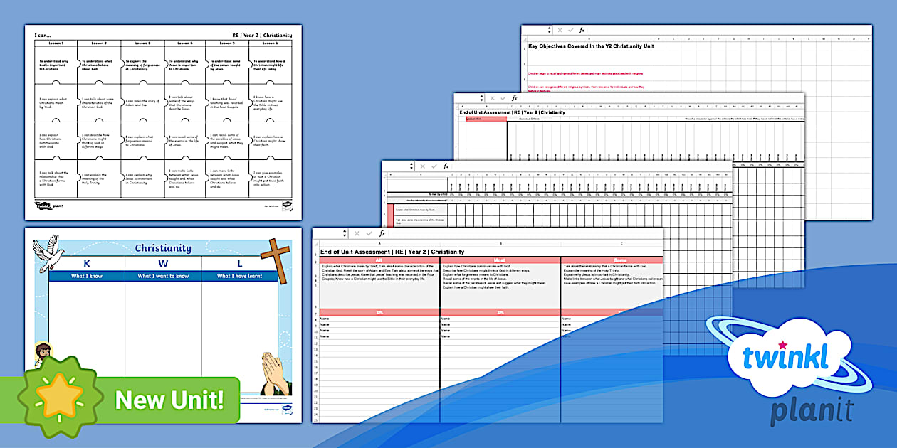 KS1 Christianity Assessment Pack (teacher made) - Twinkl