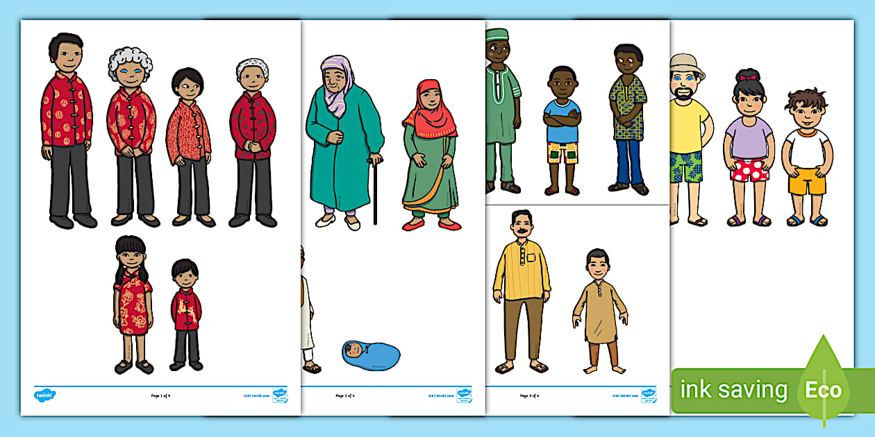 People Size Ordering Activity (teacher made) - Twinkl