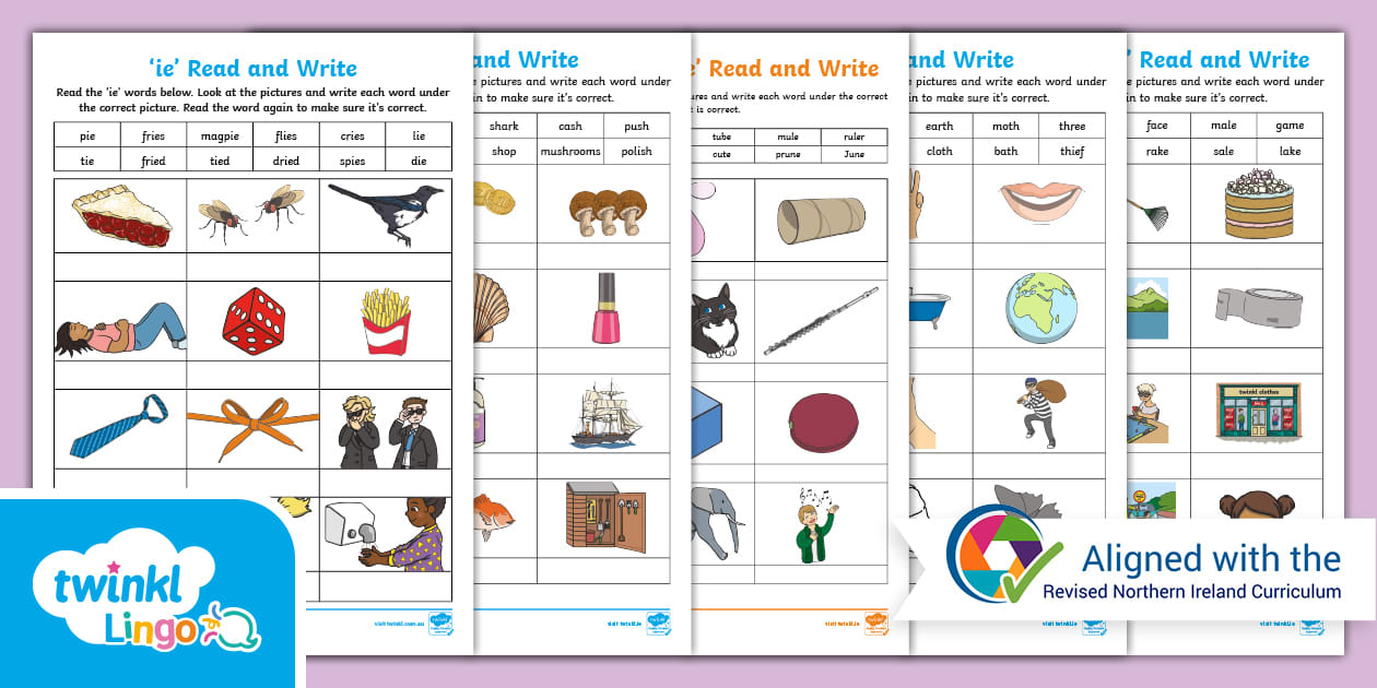 Read and Write Activity Sheets Pack