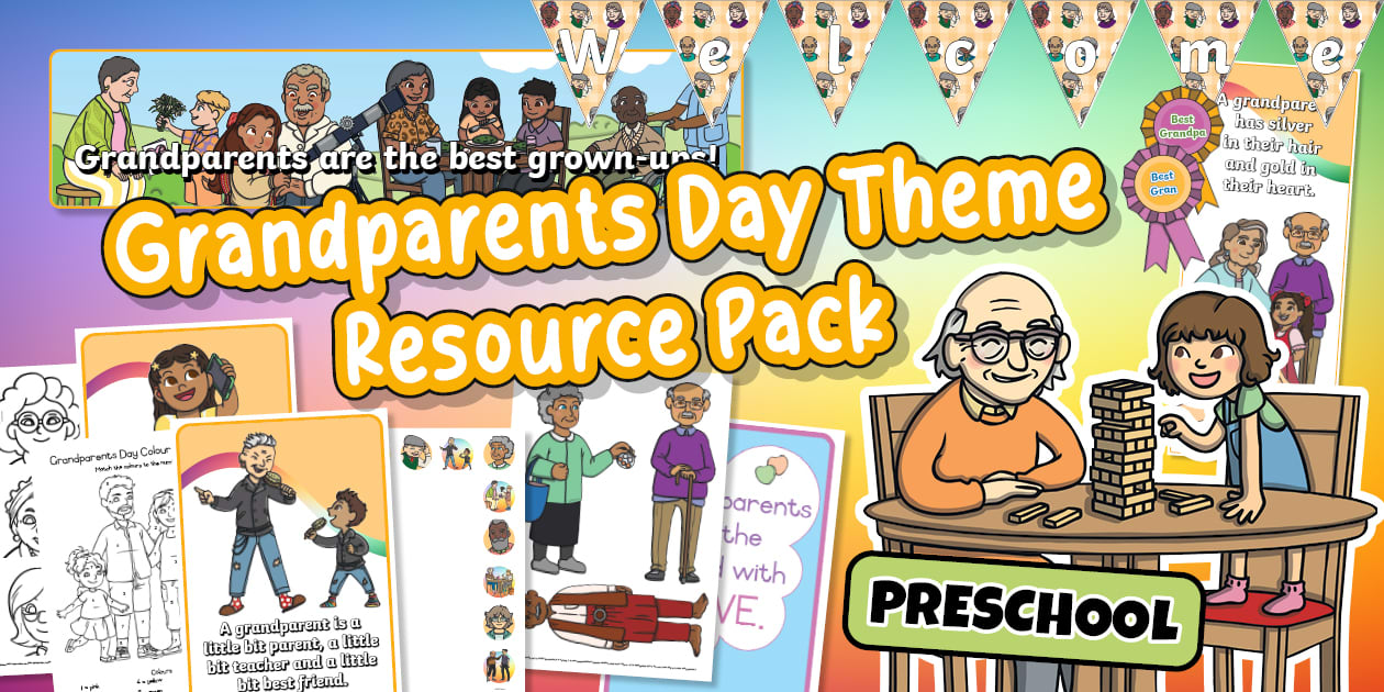 Grandparents' Day Theme Resource Pack for Preschool