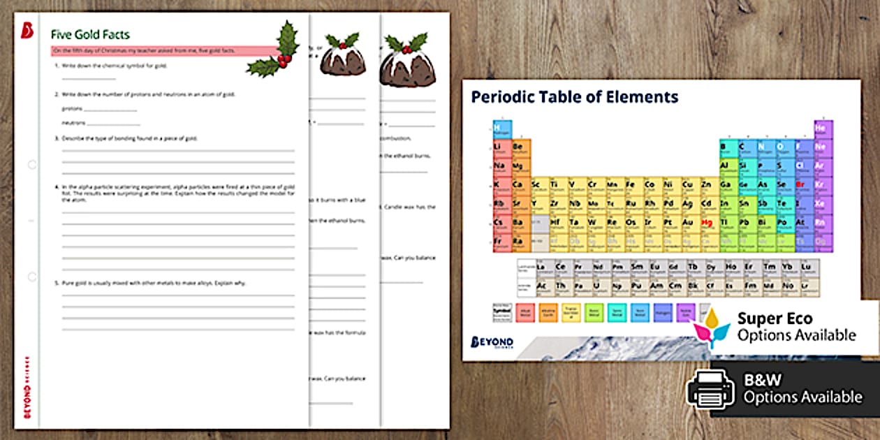 Christmas Chemistry | GCSE Science | Beyond - Twinkl