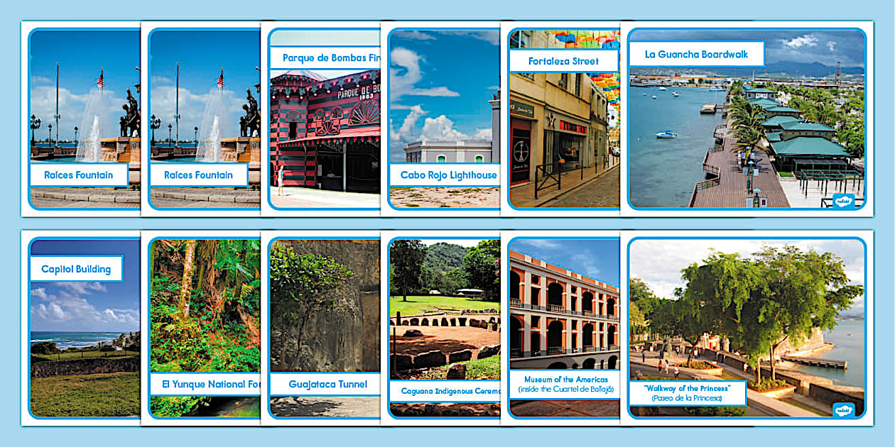 Puerto Rico Landmarks Photos | Resources | Twinkl USA