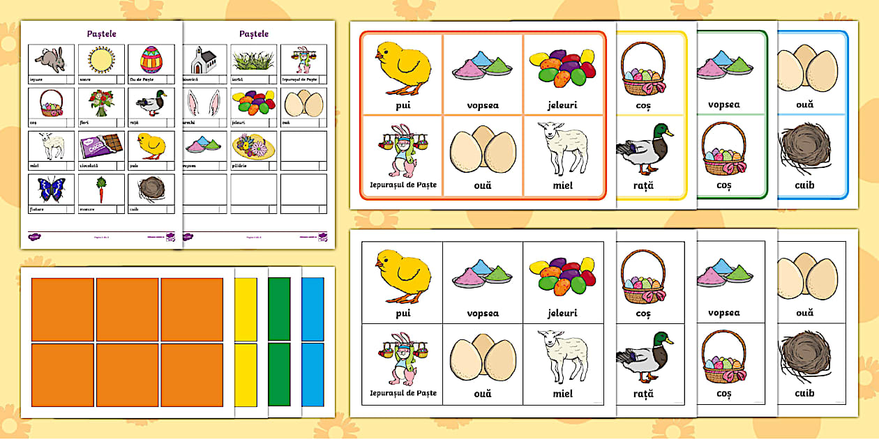Paștele – Bingo (teacher made) - Twinkl