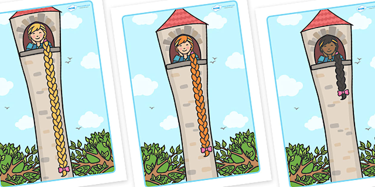 Rapunzel Measuring and Sorting Activity (teacher made)