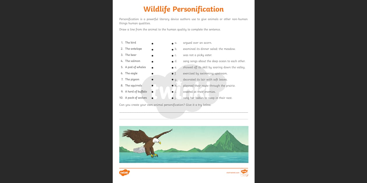 10 personification examples