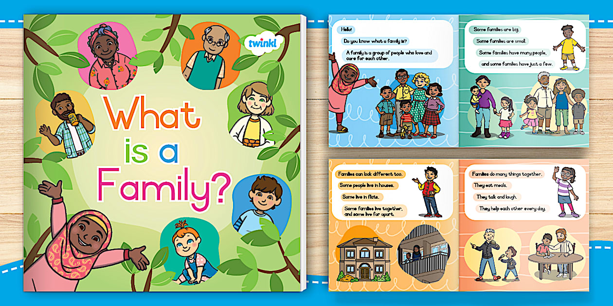 Grade 1- LS - Me and my Family - eBook: What is a Family?