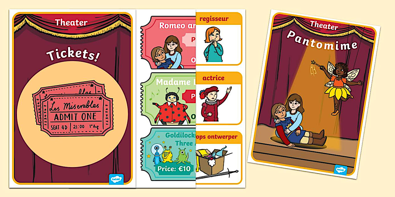 Theater Rollenspel Pakket (teacher made) - Twinkl