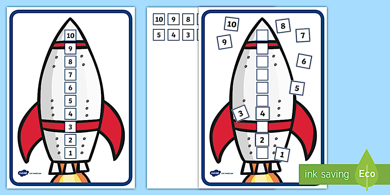 Editable Blast Off Count Down Display Poster - Twinkl