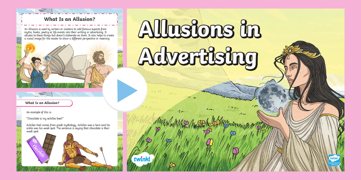 Allusions in Advertising (teacher made) - Twinkl