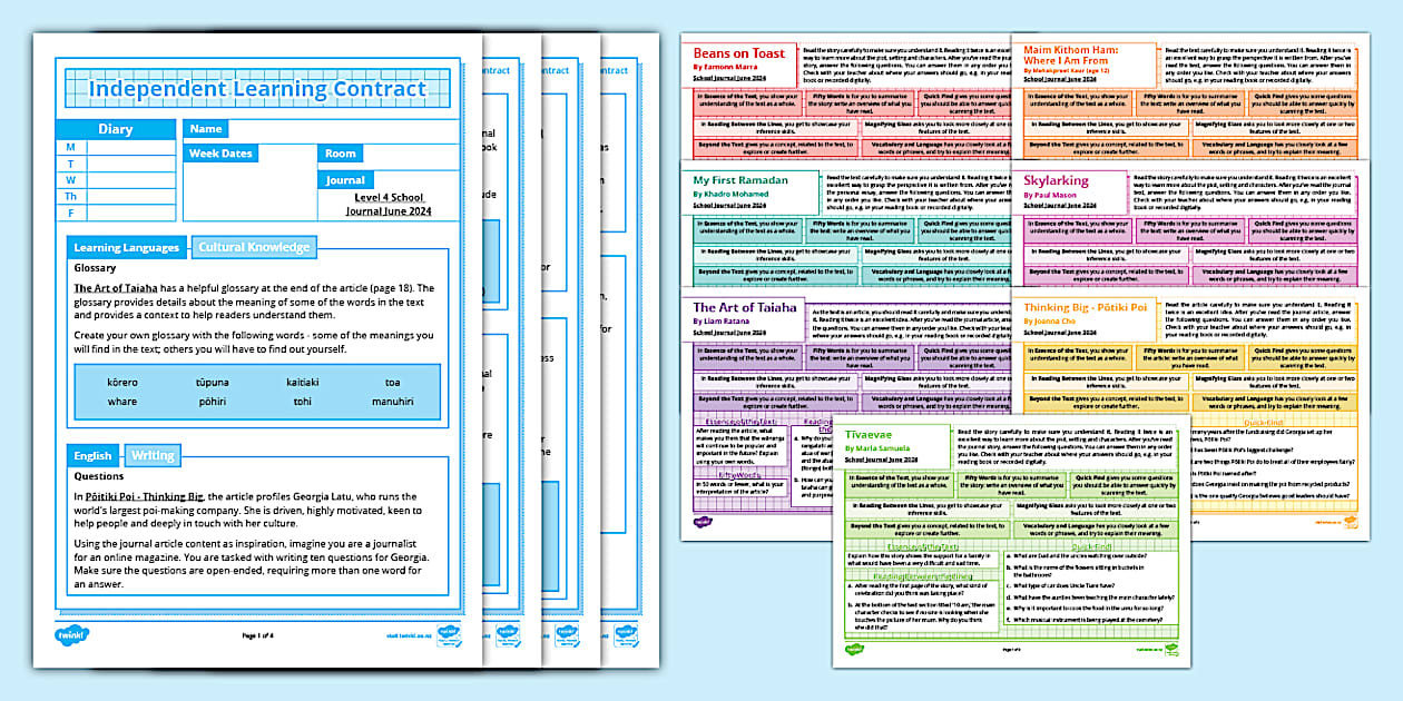 L4 June 2024 Journal Pack