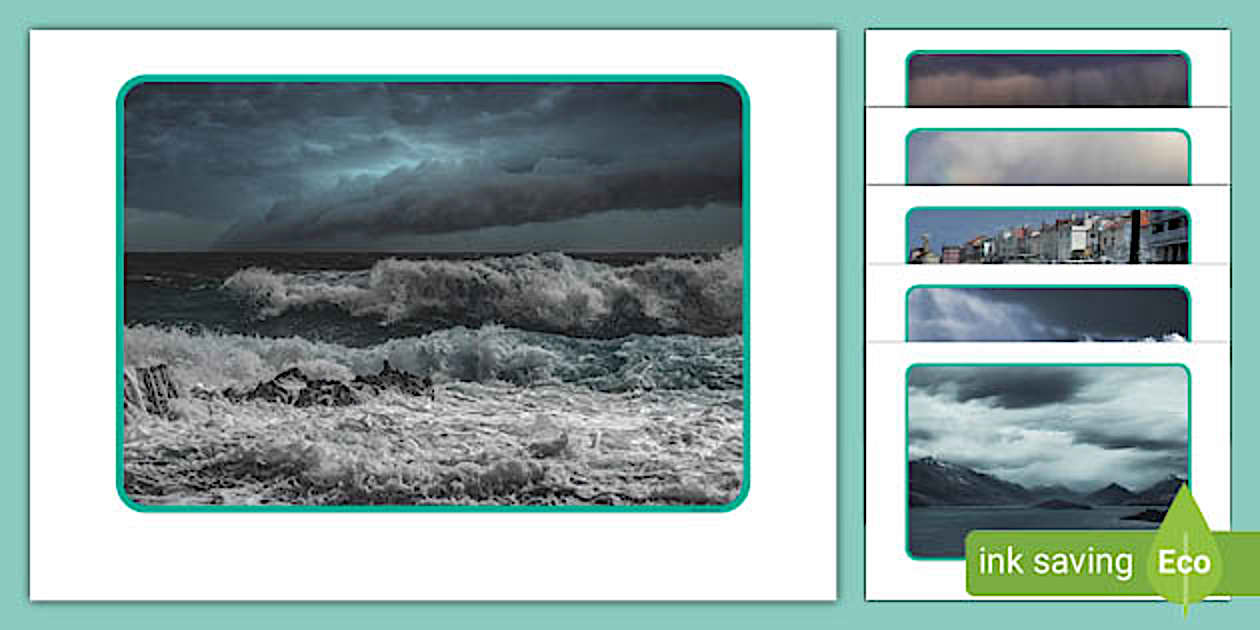 Stormy Weather Photo Pack (teacher made) - Twinkl