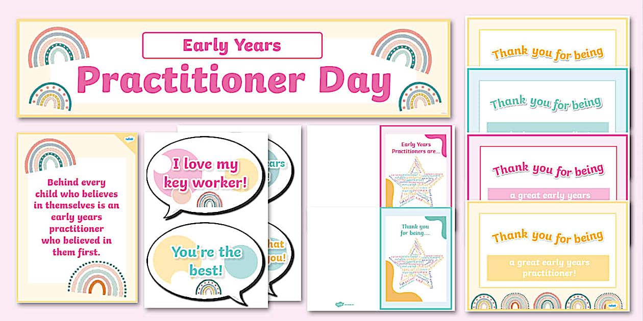 Early Years Practitioner Day Staff Resource Pack - Twinkl