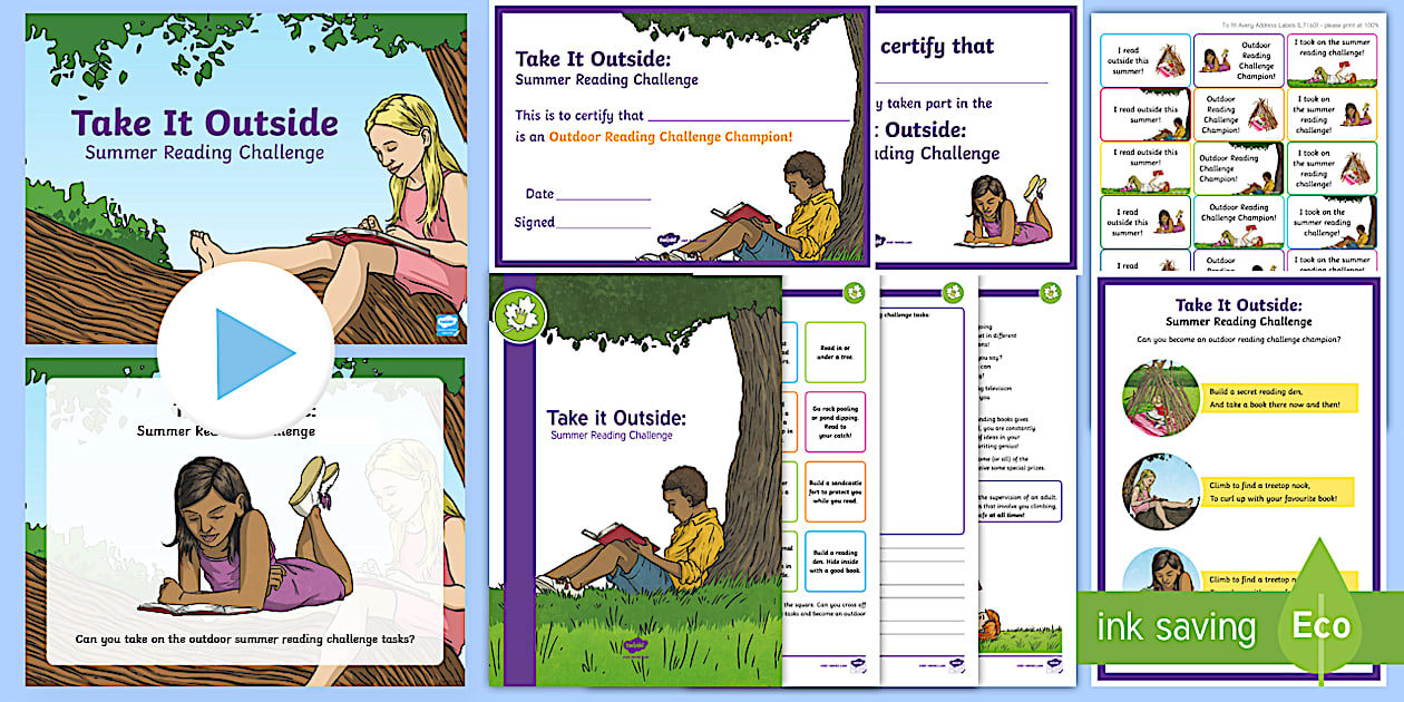 School Summer Reading Challenges - Summer Reading Activities