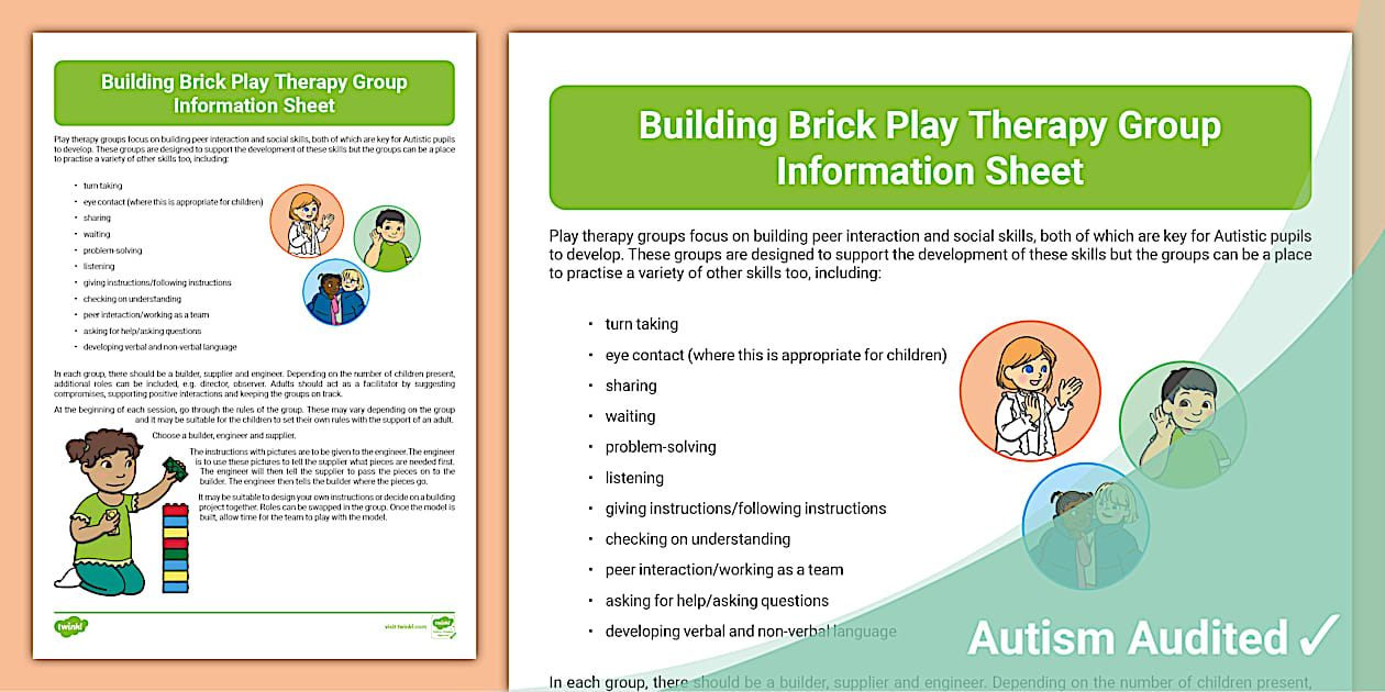Building Brick Information | Lego Therapy Resources | SEN