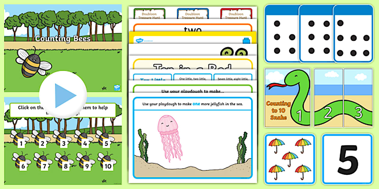 Counting Resource Pack (teacher made) - Twinkl