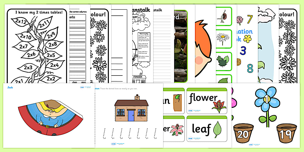Plants and Growth KS1 Lesson Plan Ideas and Resource Pack - pack