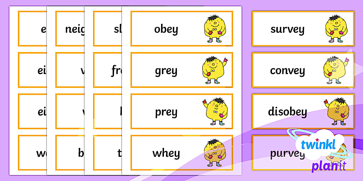 PlanIt English Additional Resources Year 3 Term 1A Word Cards
