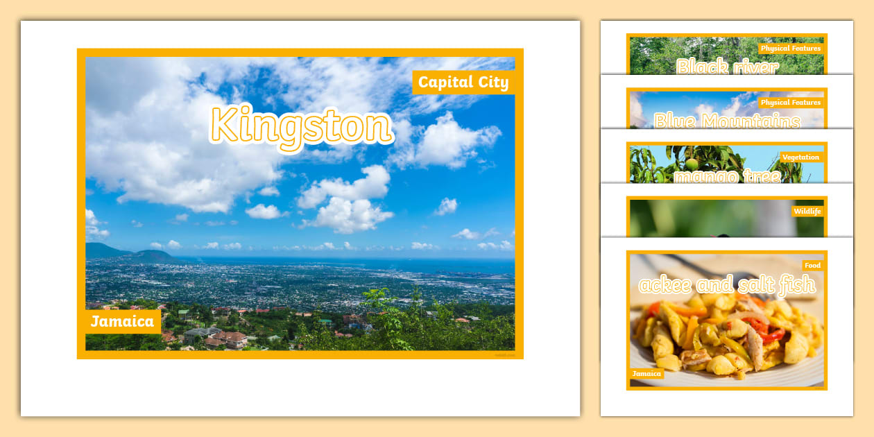 Jamaica Photo Display Pack - Geography (Teacher-Made)