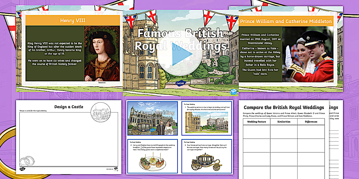 KS2 The Royal Wedding 2018 Activity Pack (Teacher-Made)