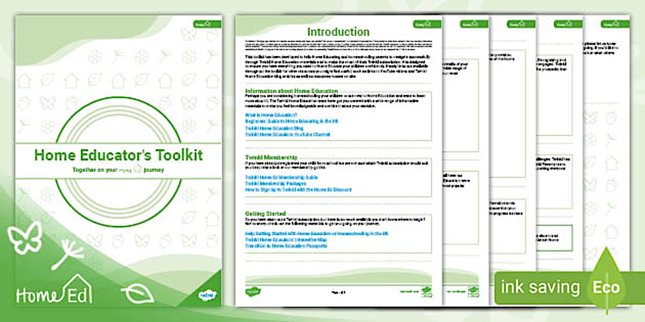 Home Educators Toolkit (teacher made) - Twinkl