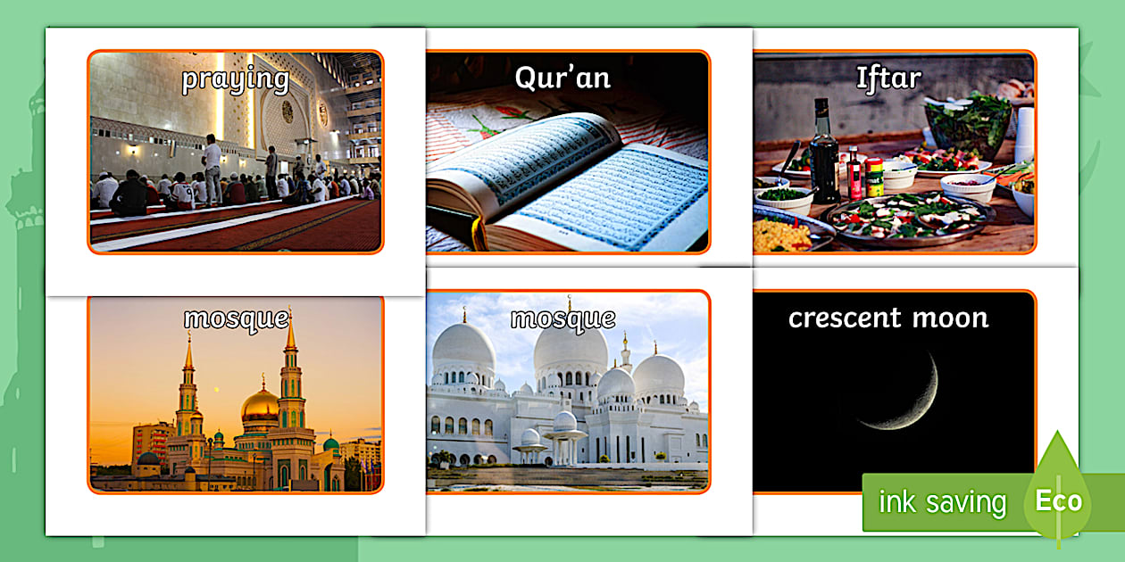 Ramadan Display Photos - ESL Islam Resources - Twinkl