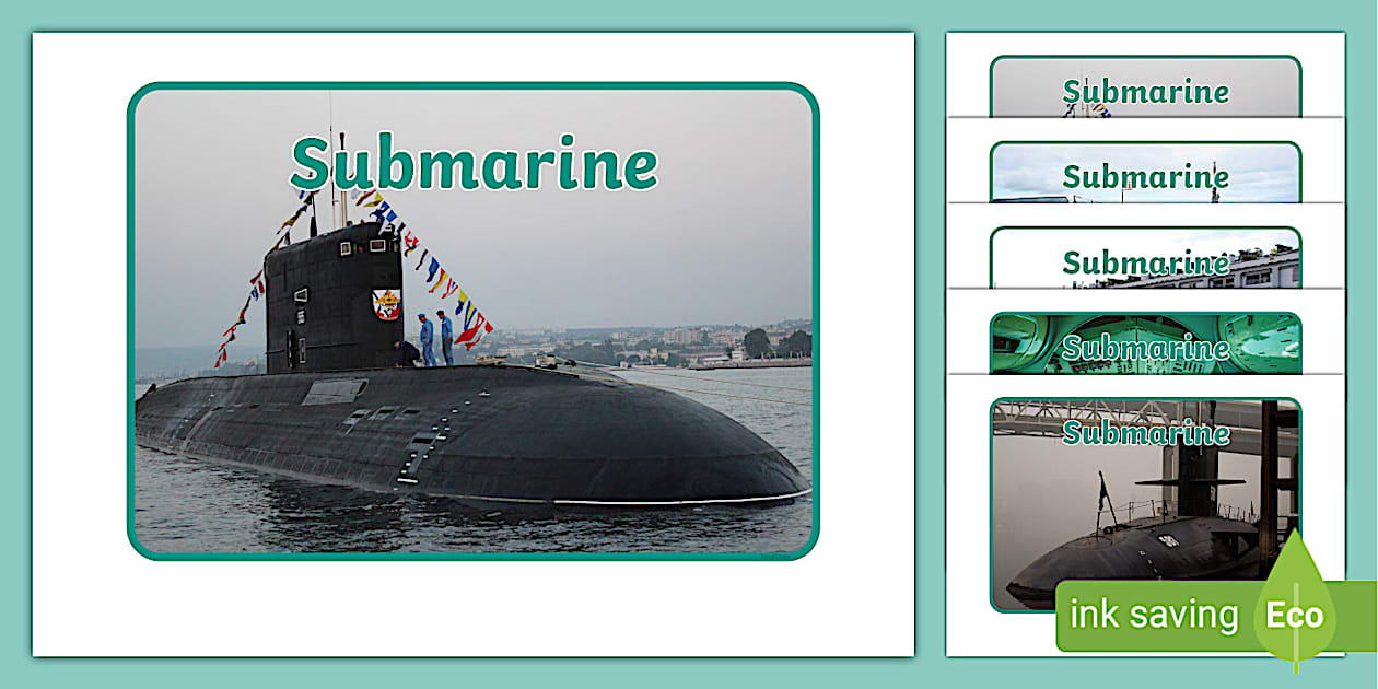 Submarine Photo Pack (teacher made) - Twinkl