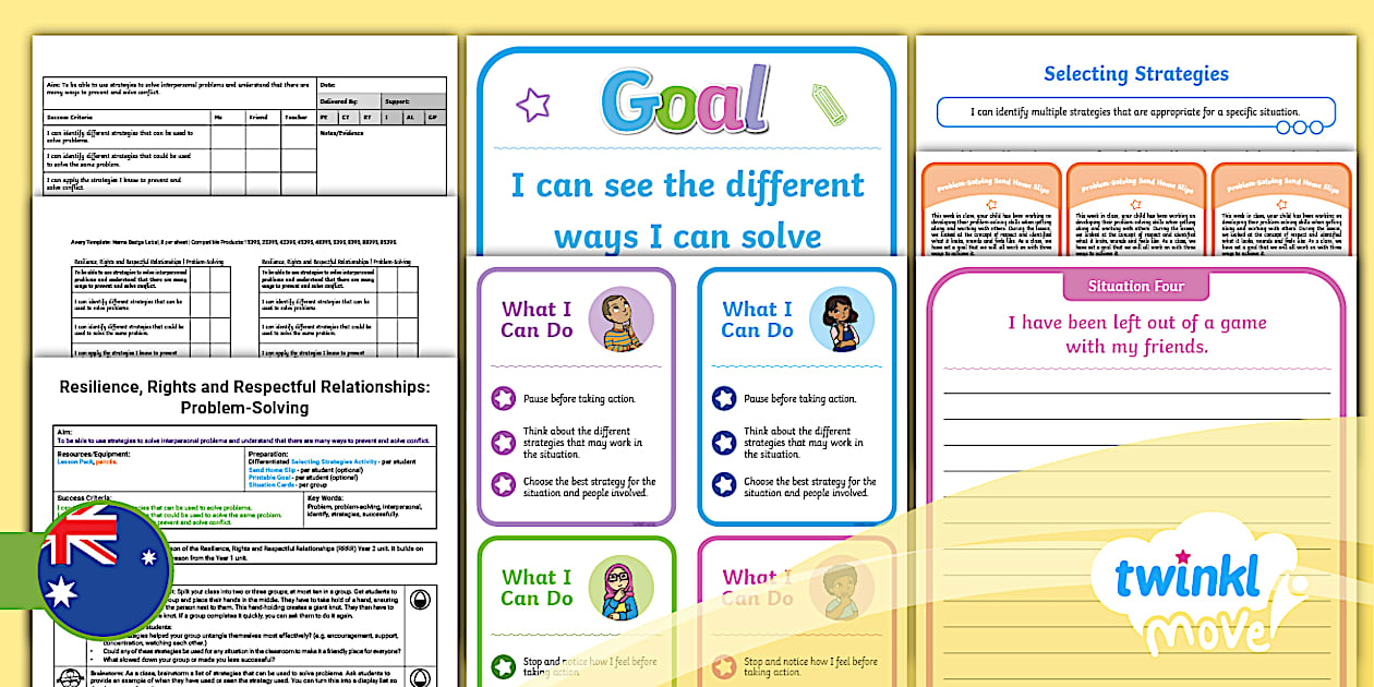 Year 2 RRRR Problem-Solving Lesson Pack (teacher made)
