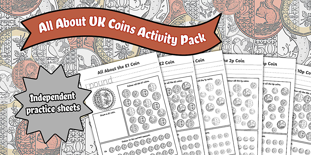 👉 All About UK Coins Activity Pack