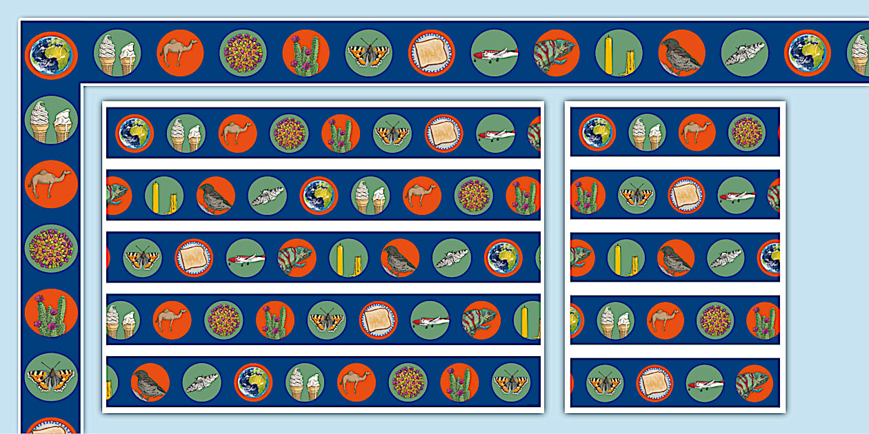 👉 KS2 British Science Week 2025 (Change and Adapt) Display Borders