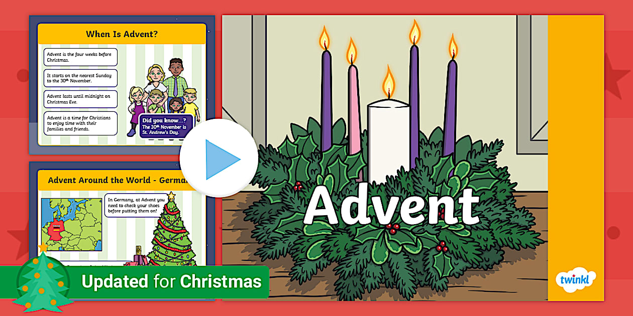 KS1 Advent PowerPoint - Classroom Resource (teacher made)