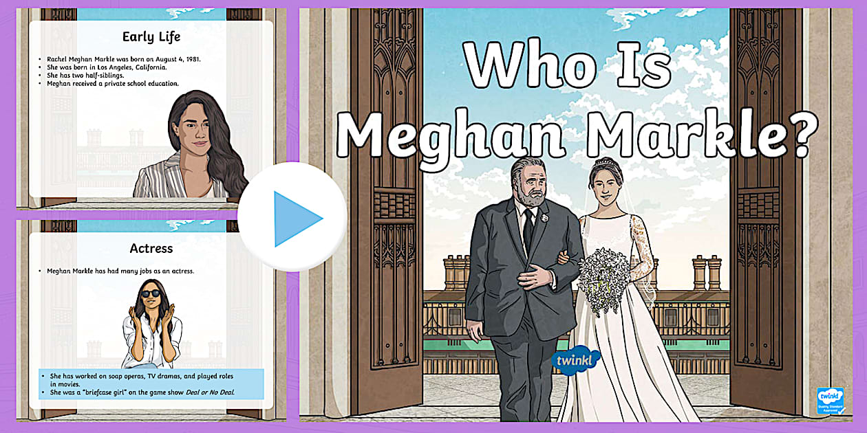 Who Is Meghan Markle PowerPoint - Twinkl