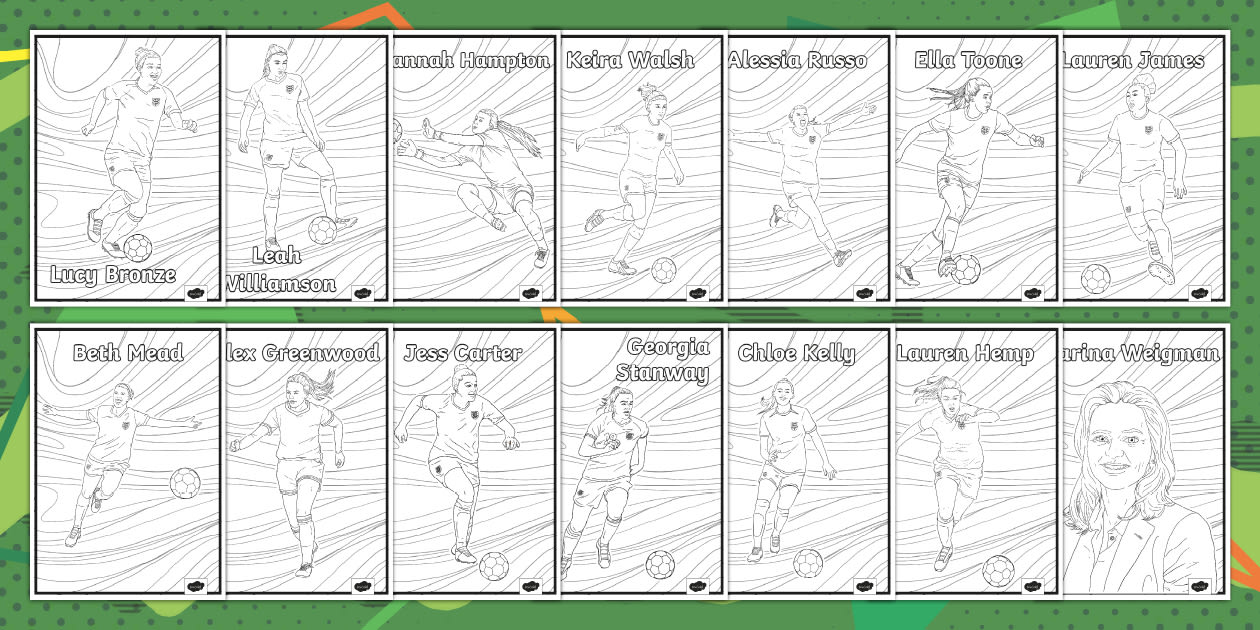 Euro Football Players | Women's Euros Players | Twinkl KS2